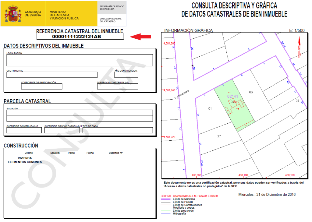Cómo se calcula el valor catastral